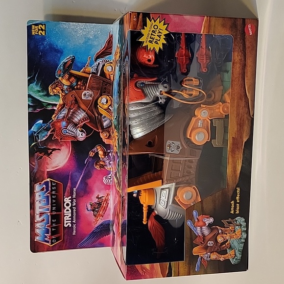 Mattel | Toys | Mattel Stridor Action Figure Vehicle Masters Of The ...